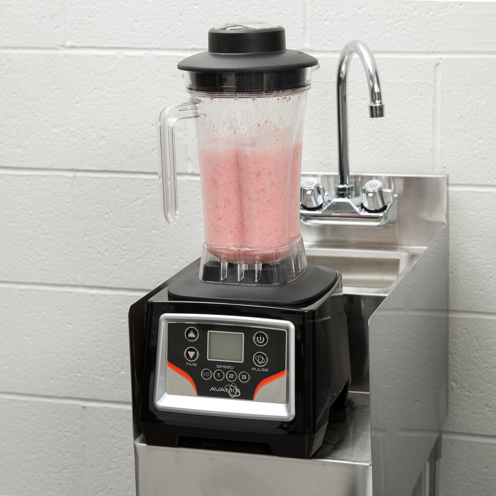 Regency 12" x 23" Stainless Steel Blender Station with Dump Sink