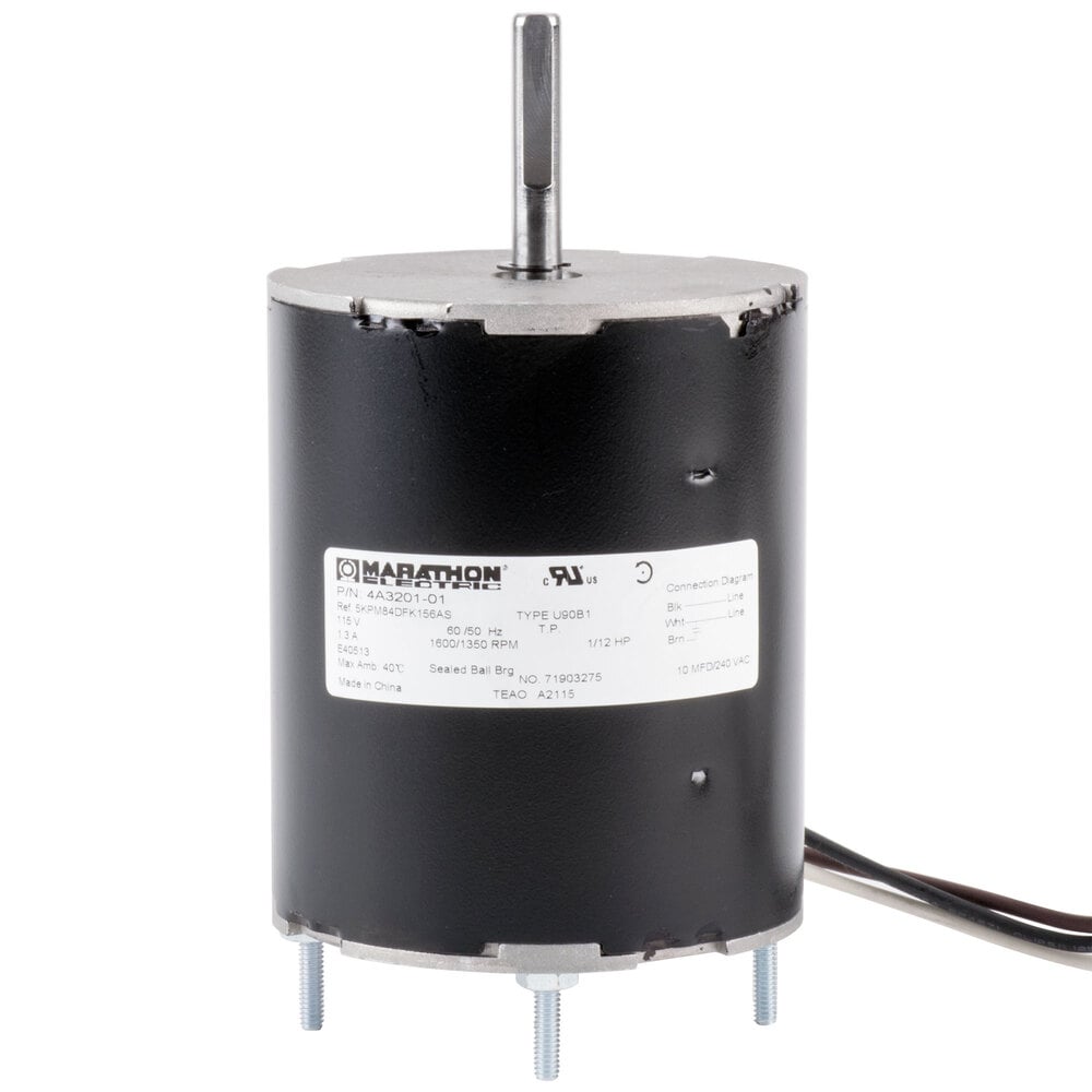 Hoshizaki FM115A 1600/1350 RPM Fan Motor - 115V