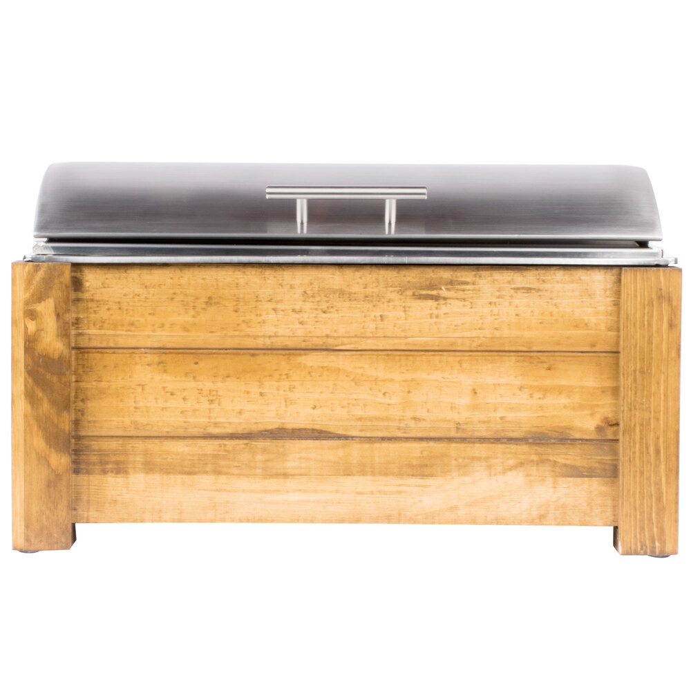 Cal-Mil 3429-99 Madera Chafer with Lid - 23" x 14 1/2" x 13 1/2"