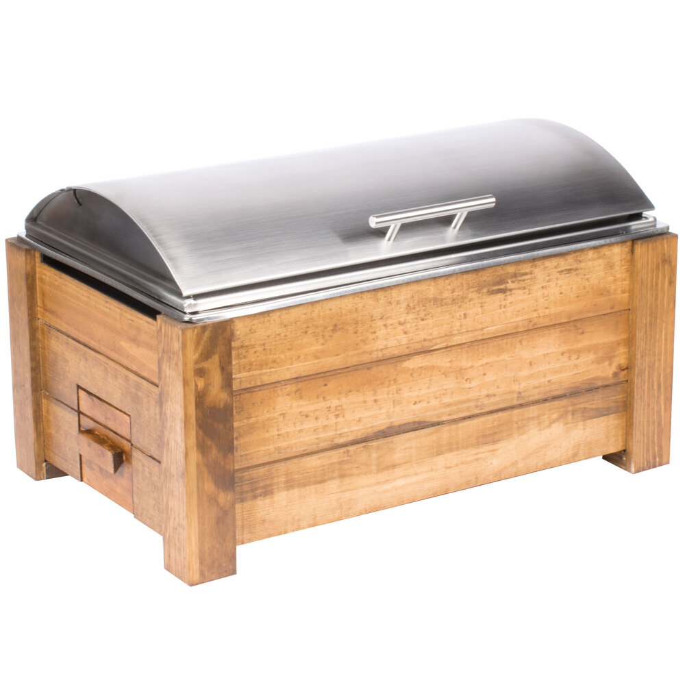 Cal-Mil 3429-99 Madera Chafer with Lid - 23" x 14 1/2" x 13 1/2"