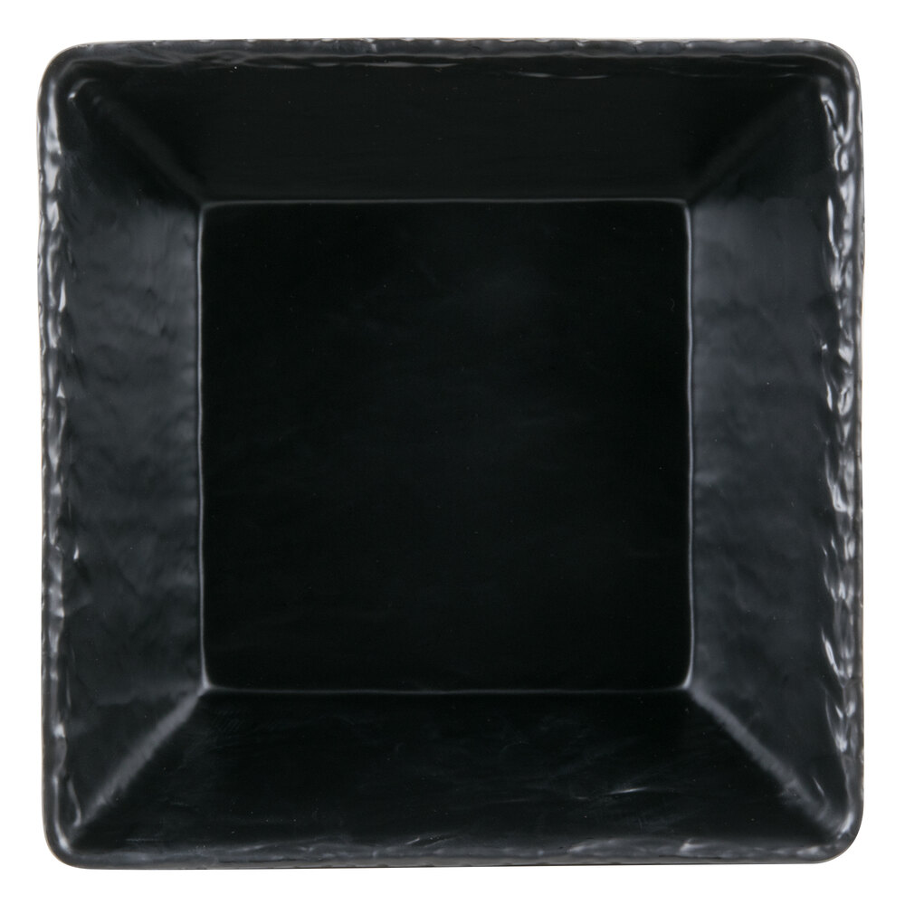 Cal-Mil 3498-8-65M 8" Square Faux Slate Bowl