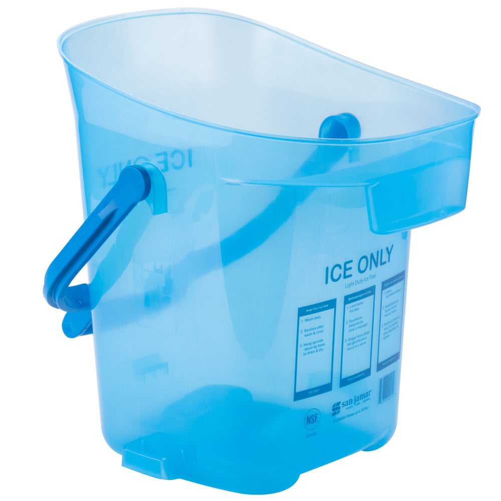 San Jamar SILD6000 6 Gallon Light Duty Ice Tote