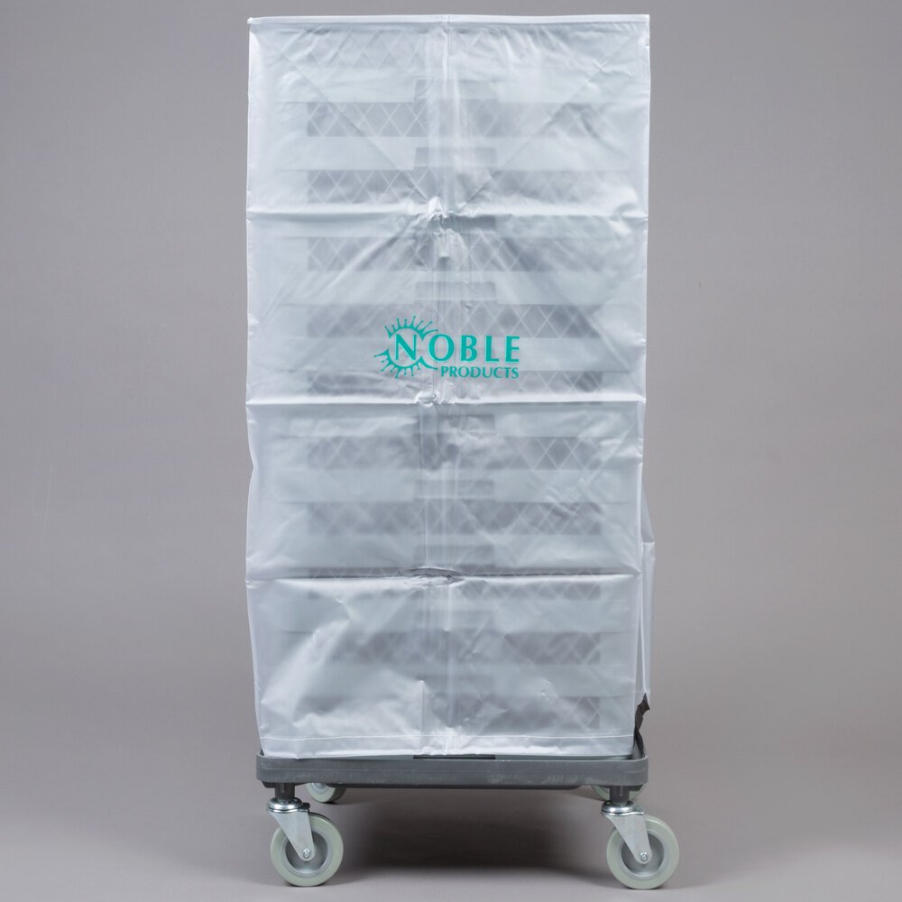 Noble Products 40" Translucent Vinyl Glass Rack Dust Cover