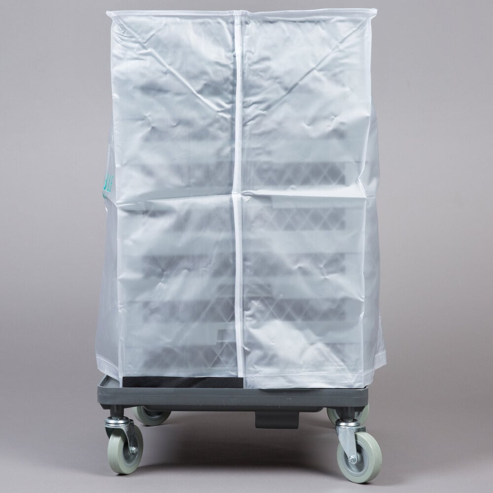 Noble Products 30" Translucent Vinyl Glass Rack Dust Cover