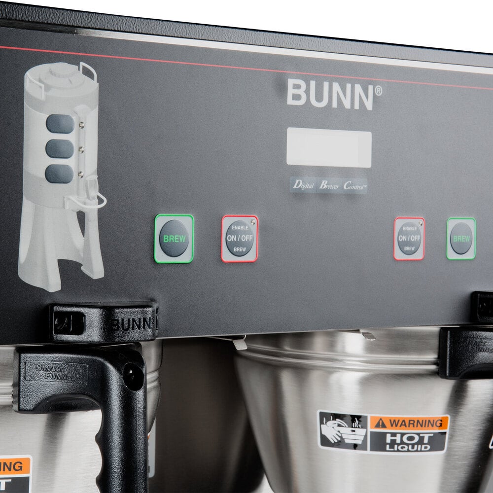 Bunn 34600.0000 BrewWISE Dual ThermoFresh DBC Brewer with Funnel Lock ...