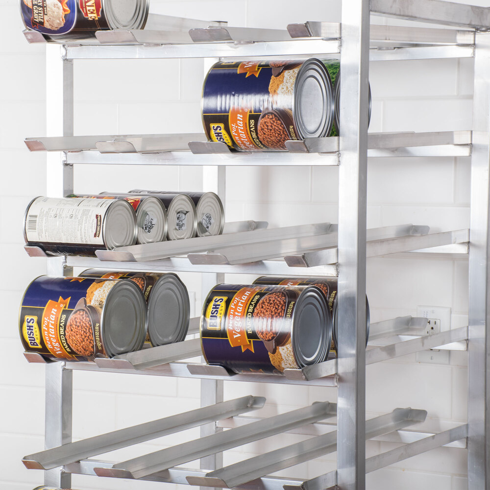 Regency CANRK162 Full Size Stationary Aluminum Can Rack for #10 and #5 Cans
