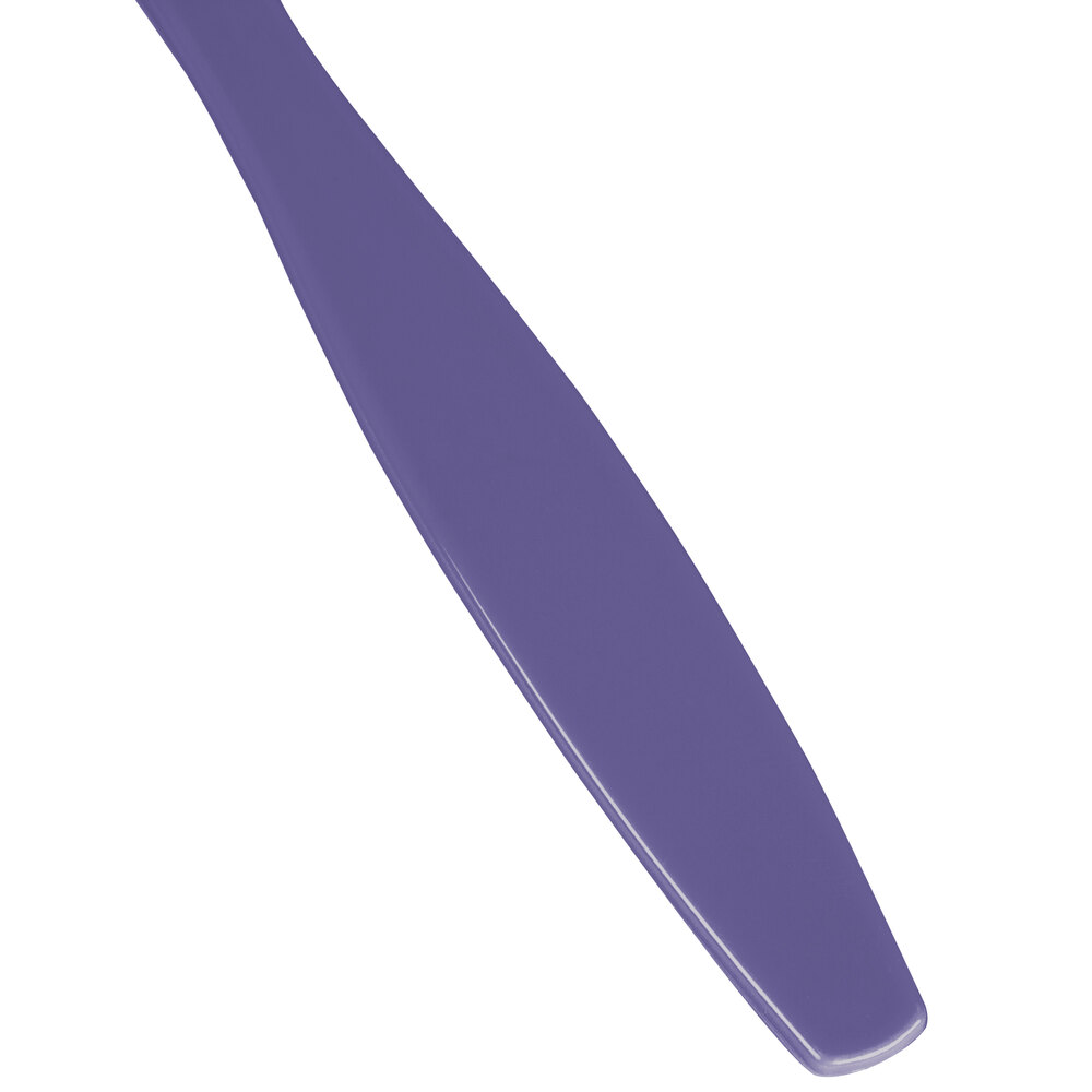 Creative Converting 010555B 6 1/8" Purple Heavy Weight Plastic Spoon ...