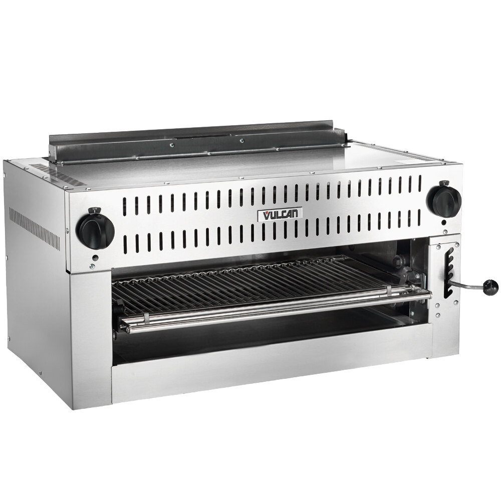 Vulcan 36RB-N 36" Natural Gas Radiant Salamander Broiler - 50,000 BTU