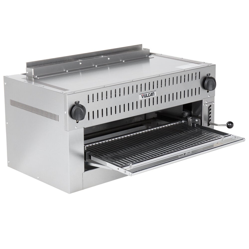 Vulcan 36RB-N 36" Natural Gas Radiant Salamander Broiler - 50,000 BTU
