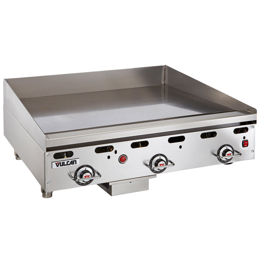 Vulcan 936RX-24 Natural Gas 36" Griddle with Snap-Action Thermostatic ...