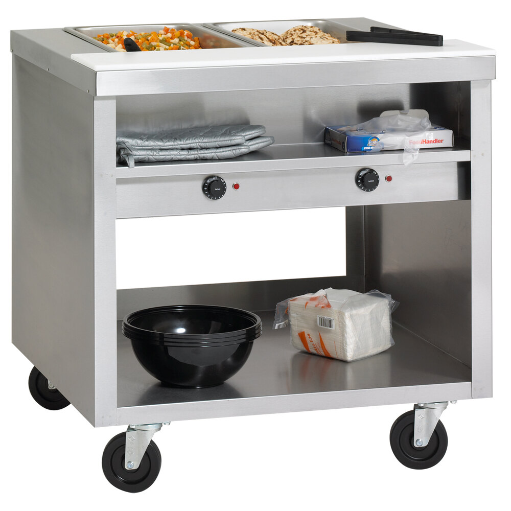 Delfield EHEI60C E-Chef 4 Pan Sealed Well Electric Steam Table with ...