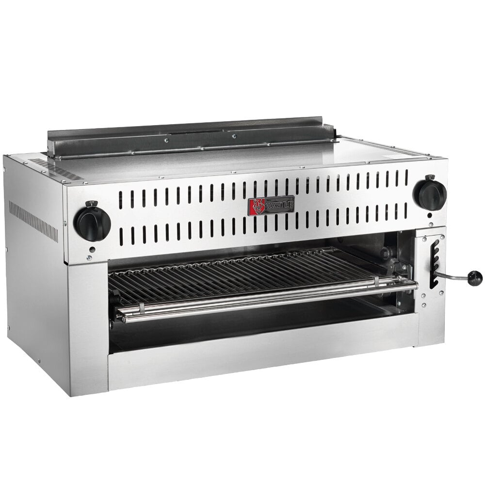 Wolf C36RB-N Natural Gas 36" Radiant Salamander Broiler - 50,000 BTU