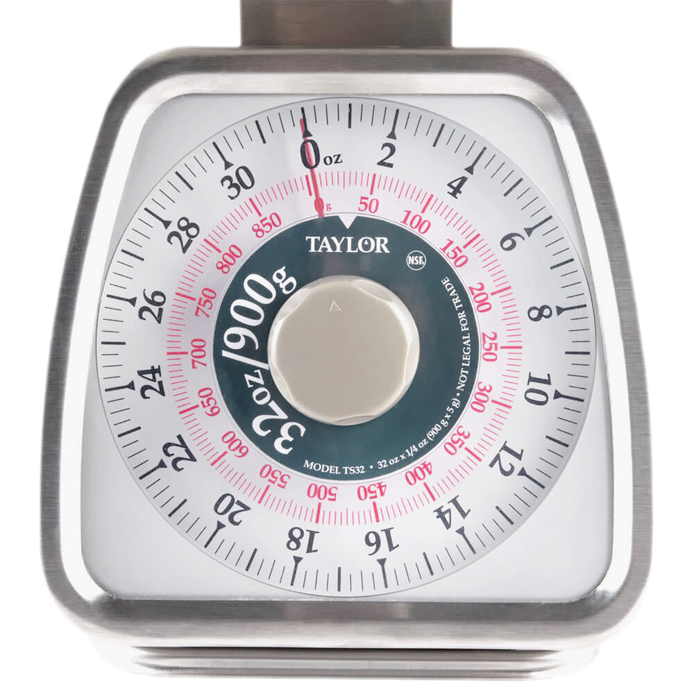 Taylor TS32 32 oz. Mechanical Portion Control Scale