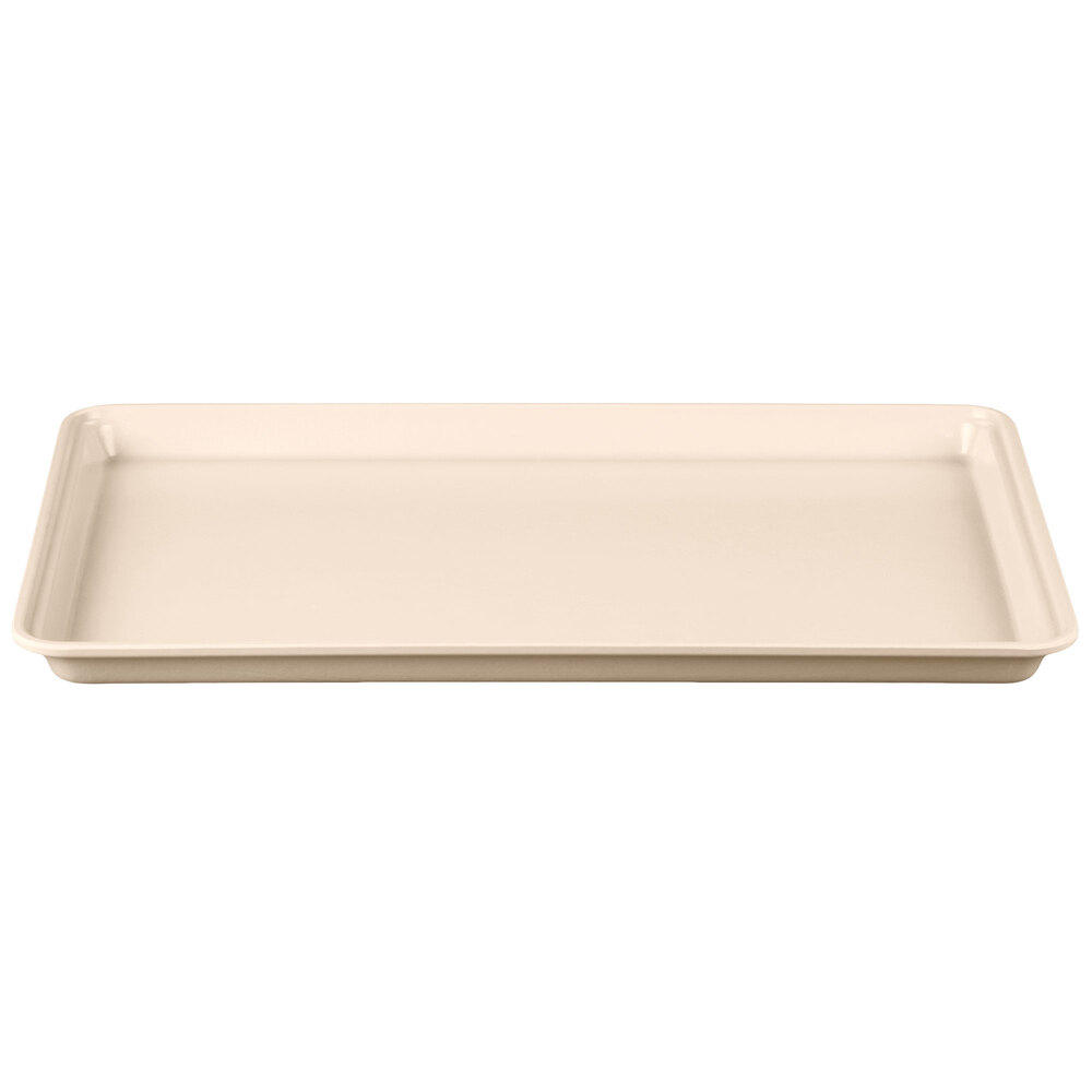 MFG Tray 334001 1559 12" x 18" Beige Fiberglass Supreme Display Tray
