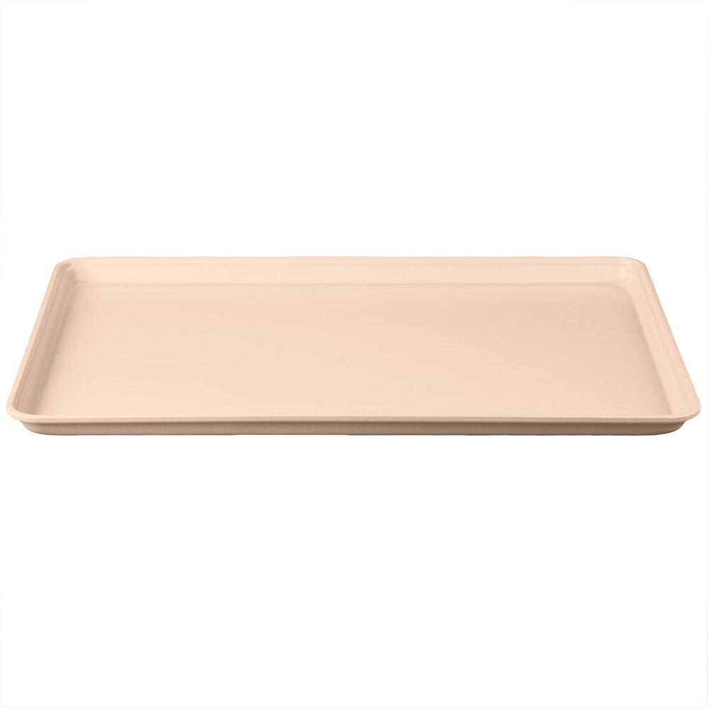 MFG Tray 332001 1203 18" x 26" Peach Fiberglass Supreme Display Tray