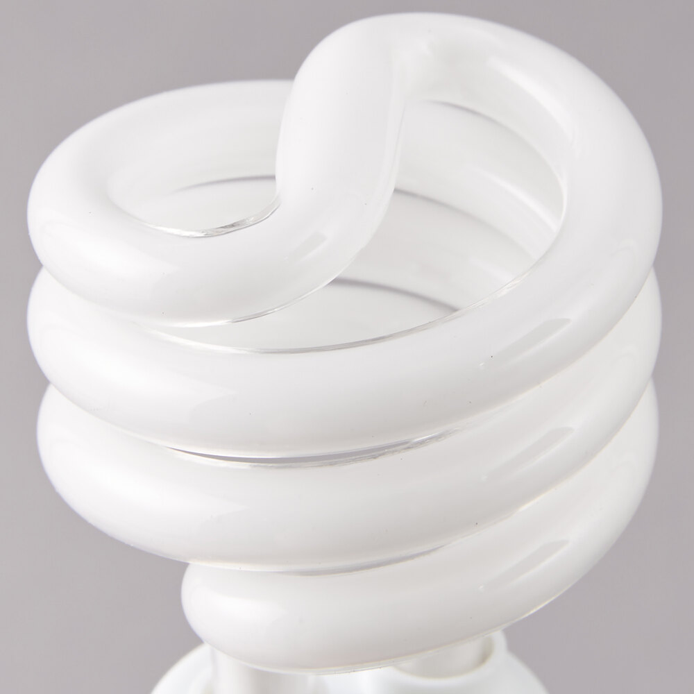 Satco S7217 13 Watt (60 Watt Equivalent) Warm White Mini Spiral Compact ... Satco S7217 13 Watt (60 Watt Equivalent) Warm White Mini Spiral Compact ...