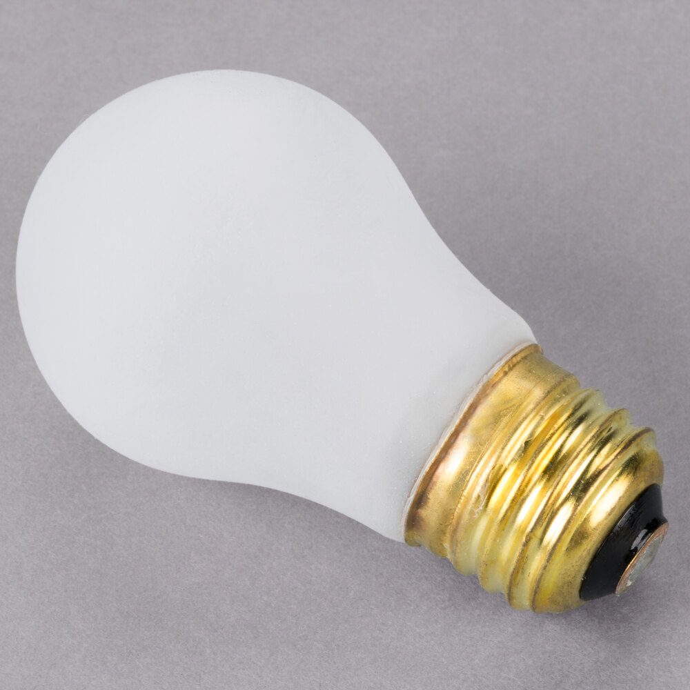 Satco S4880 25 Watt Frosted Shatterproof Finish Incandescent Rough ...