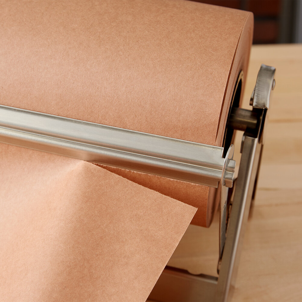 Bulman A502-12 12" Stainless Steel All-In-One Paper Cutter / Dispenser ...
