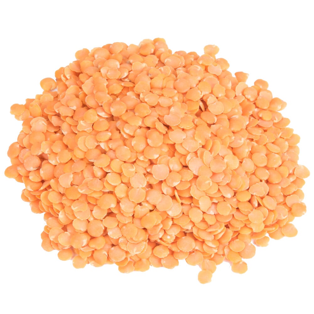 Dried Red Lentil Beans - 20 lb.