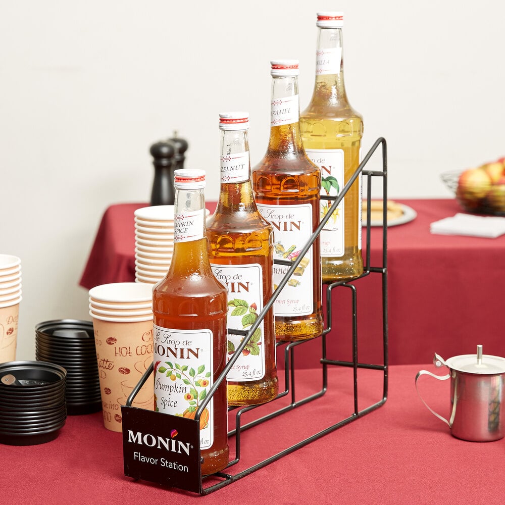 Monin 4 Tier Syrup Rack