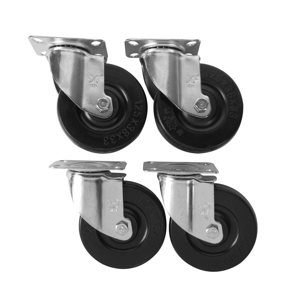 Cooking Performance Group 4 3/4" Plate Casters - 4/Set