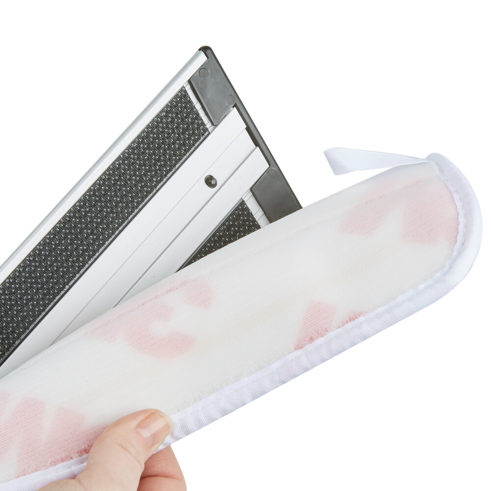 3M 55434 18" White Easy Shine Pad - 2/Pack