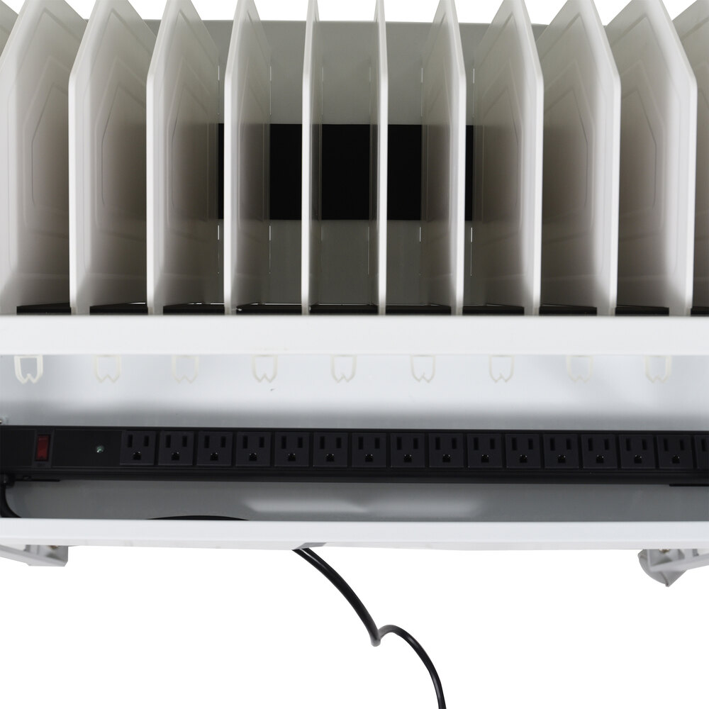 Luxor LOTM16 16 Tablet / Chromebook Open Charging Cart