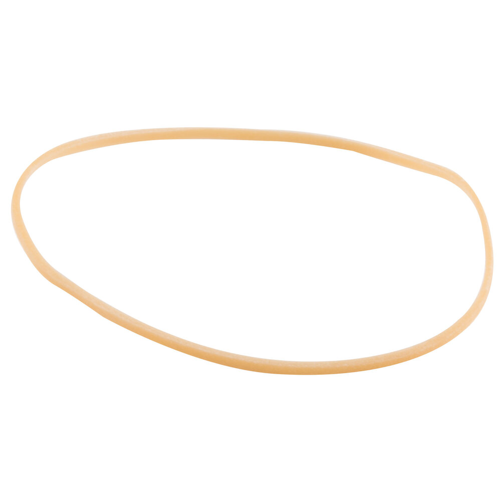 Universal UNV00119 3 1/2" x 1/16" Beige #19 Rubber Band, 1 lb. - 1240/Bag