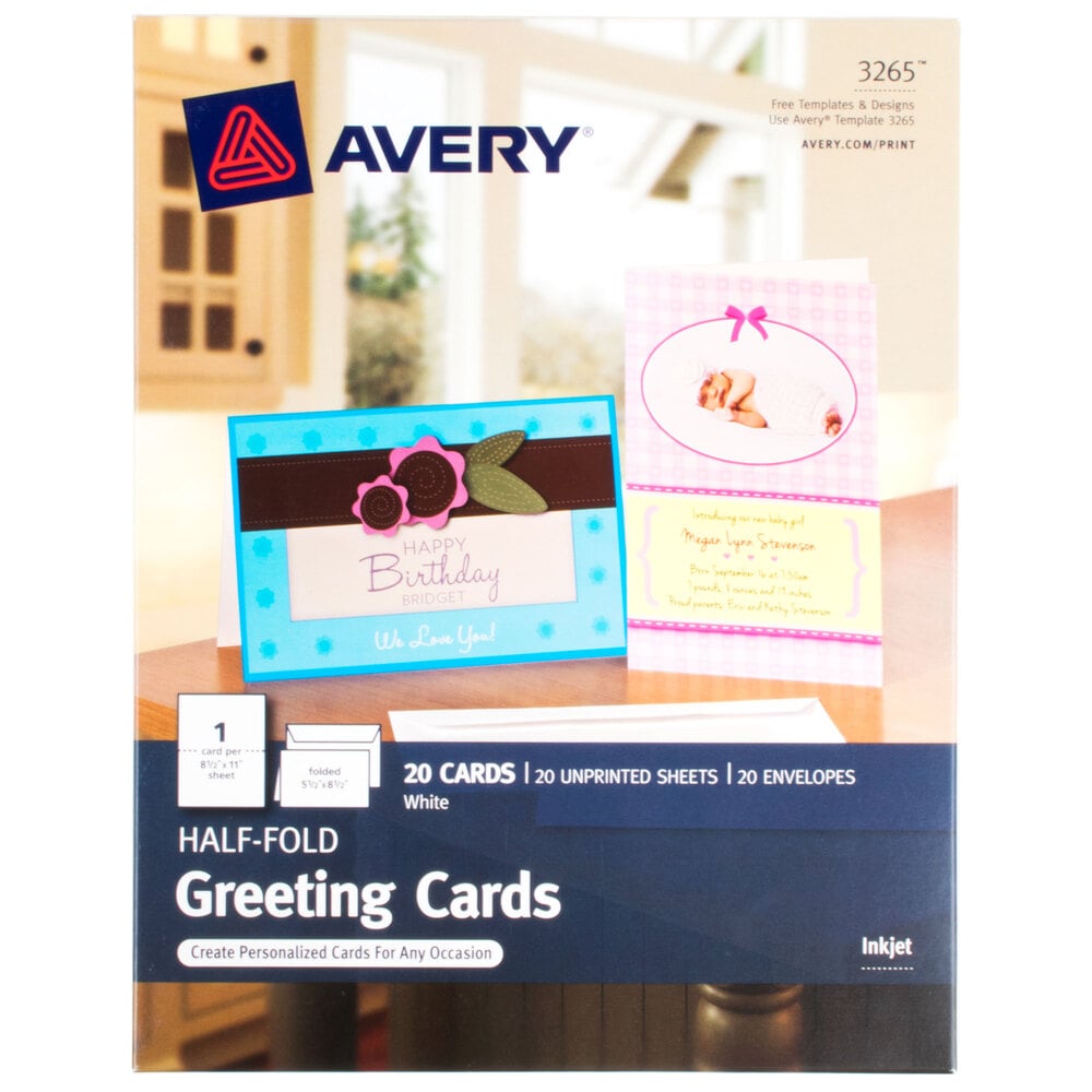Avery 3265 Template