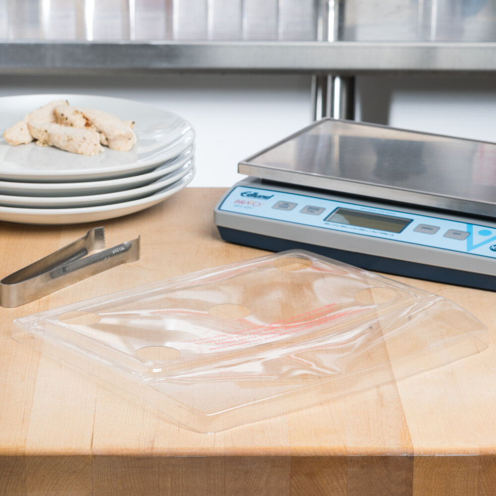 Edlund CV075 ClearShield Protective Scale Cover for BRV-480 - 3/Pack