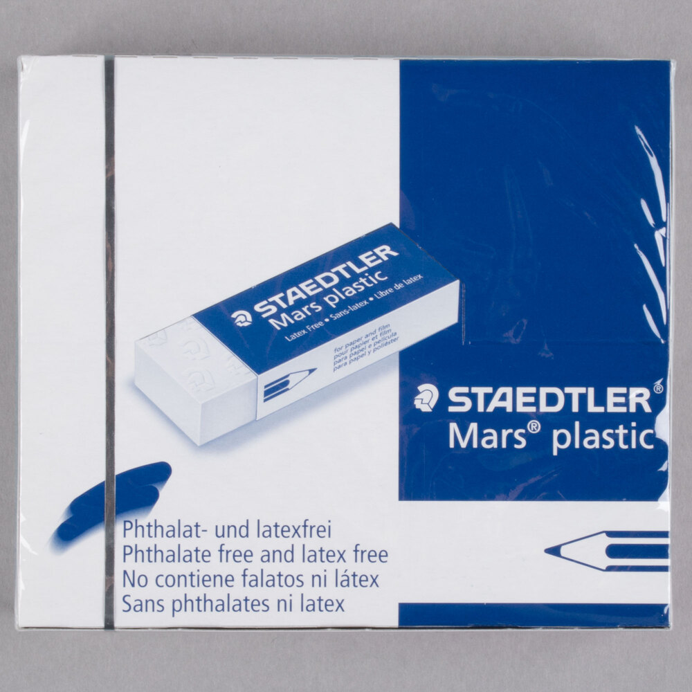 Staedtler Mars Plastic Eraser - 20/Box | WebstaurantStore