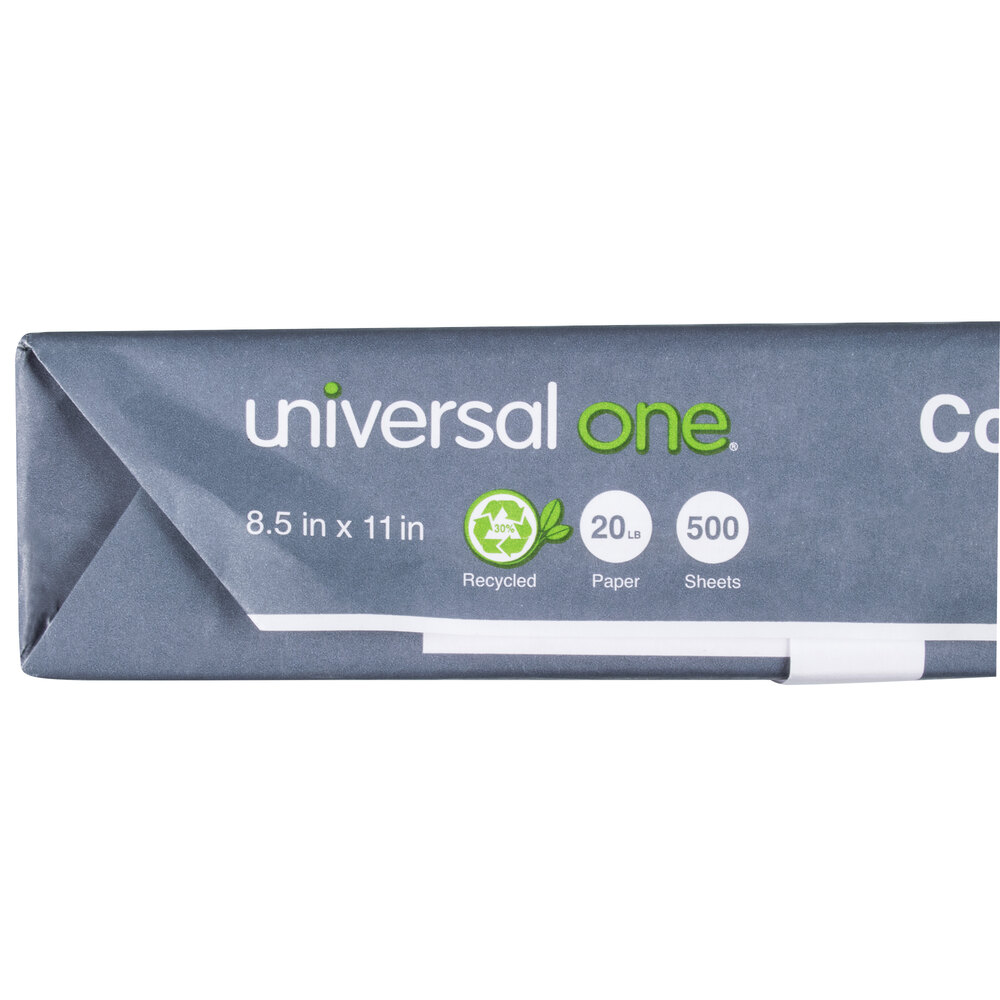 Universal Office UNV11204 8 1/2" x 11" Pink Ream of 20# Color Copy ...