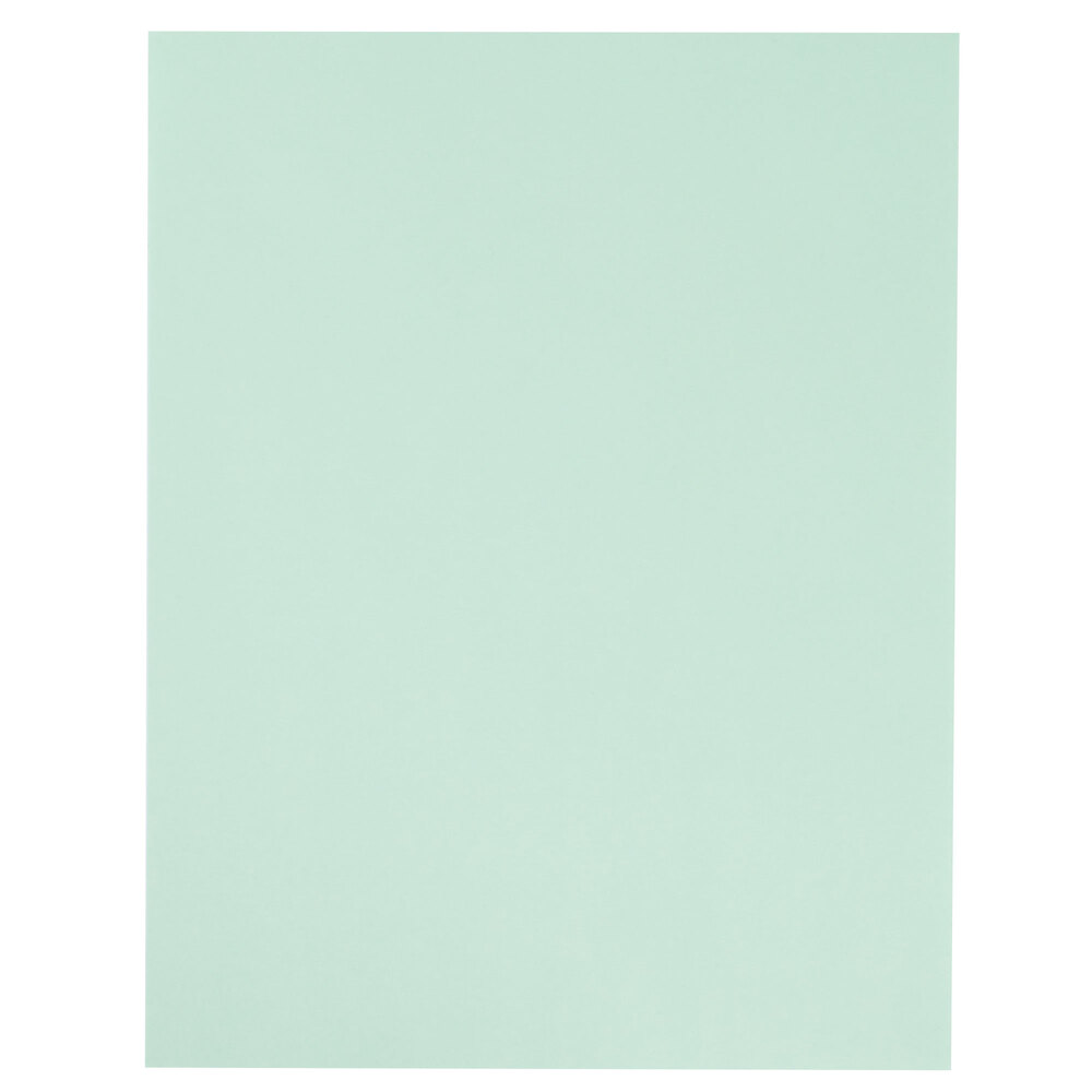Universal Office UNV11203 8 1/2" x 11" Green Ream of 20# Color Copy ...