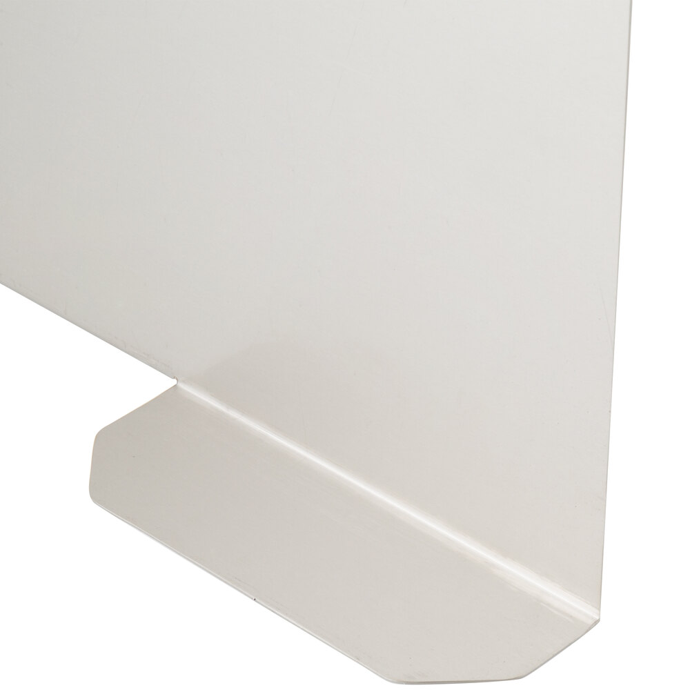 Advance Tabco A-39 11" Stainless Steel Ice Bin Partition