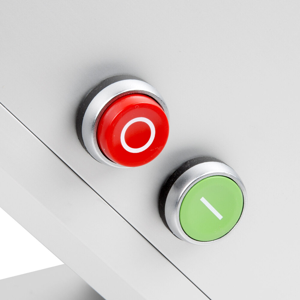 Hobart FP100-1A Continuous Feed Food Processor with 3 Discs - 1/3 hp