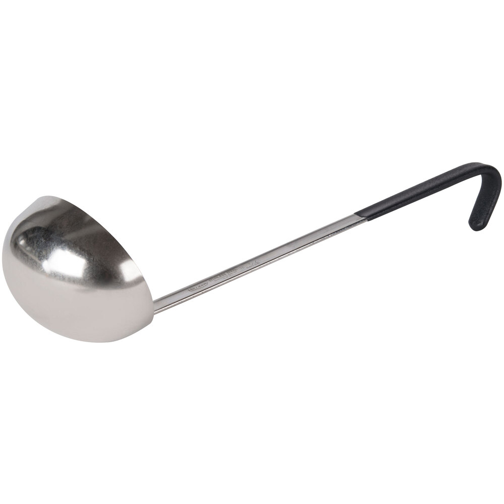 Vollrath 56728 8 oz. Oval Ladle with Kool-Touch Handle