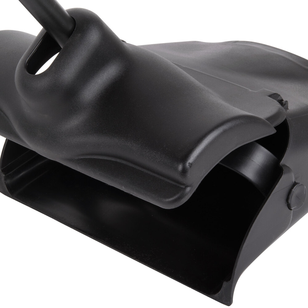 Rubbermaid FG253200BLA Lobby Pro Plastic Upright Dust Pan with Cover