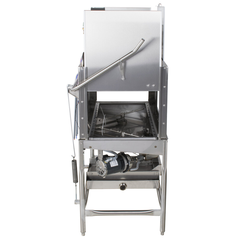 Noble Warewashing II Double Rack Low Temperature Dishwasher - 115V