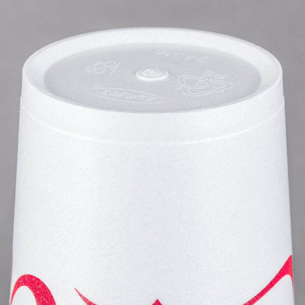 Dart 24J16C 24 oz. Coke® Foam Cup - 500/Case