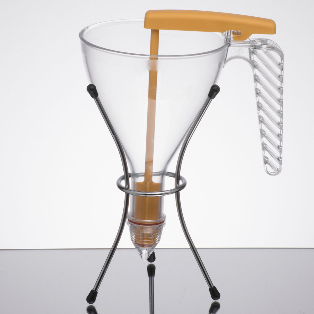 Matfer Bourgeat 116601 0.75 Qt. Polycarbonate Automatic Dispenser ...