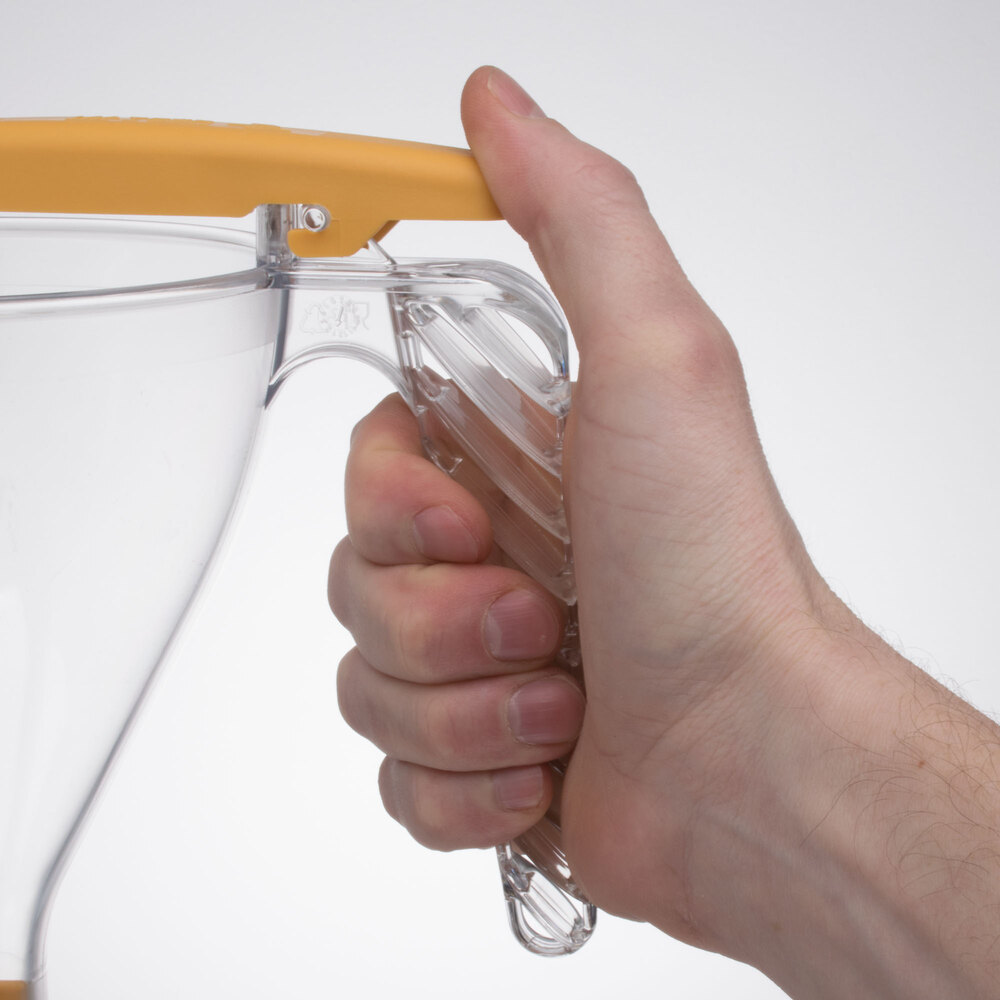 Matfer Bourgeat 116601 0.75 Qt. Polycarbonate Automatic Dispenser ...