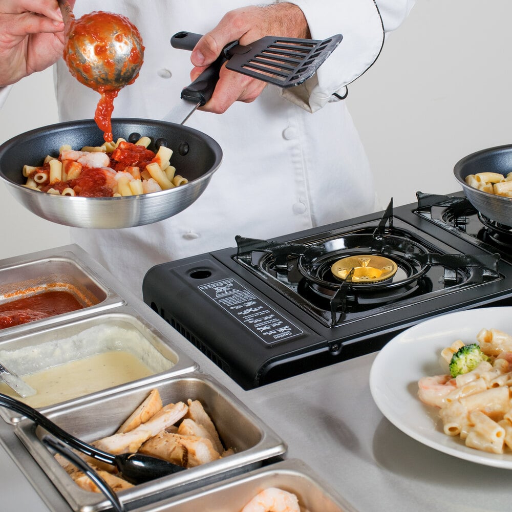 Choice 57-Piece Deluxe Butane Made-to-Order Omelet / Pasta Station Kit