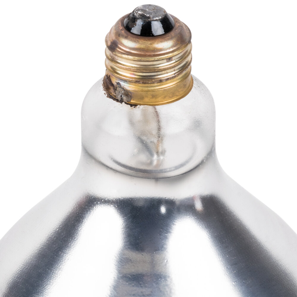 Lavex Janitorial 250 Watt Coated Infrared Heat Lamp Bulb