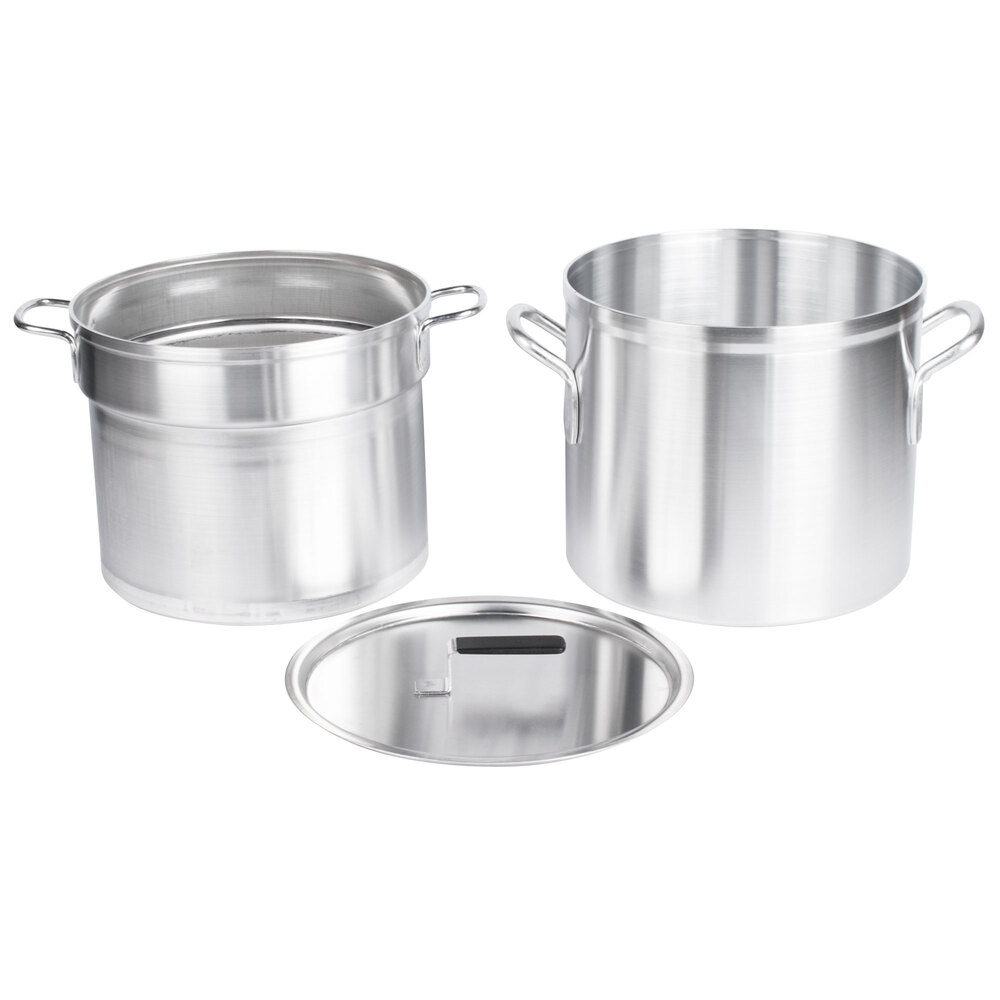 Vollrath 67717 Wear-Ever 17.5 Qt. Aluminum Double Boiler Set