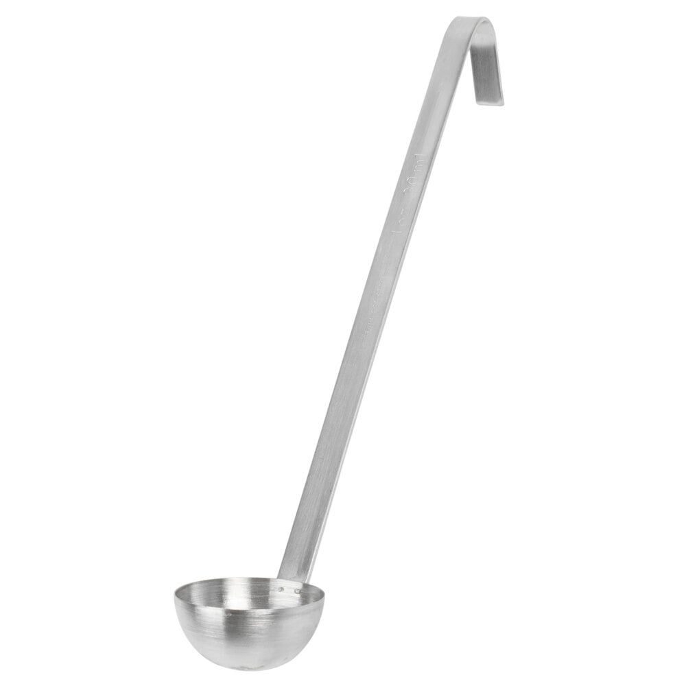 1 oz. Stainless Steel Two-Piece Ladle