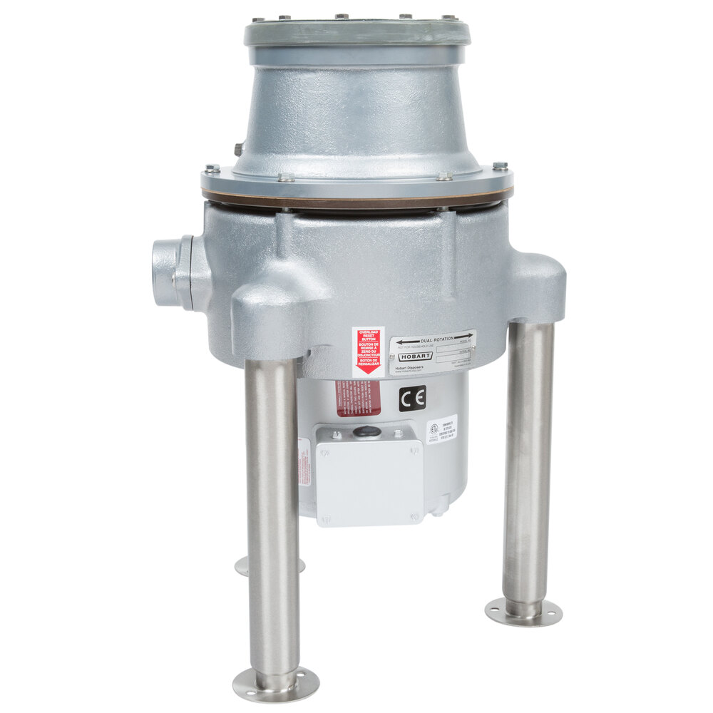 Hobart FD4/500-1 Commercial Garbage Disposer - 5 hp, 208-230/460V