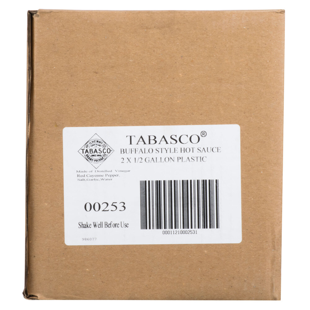 TABASCO® 64 oz. Buffalo Style Hot Sauce - 2/Case