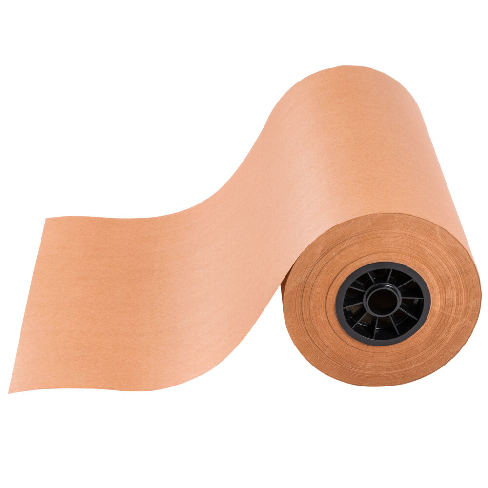 15" x 700' 40# Peach Treated Butcher Paper Roll