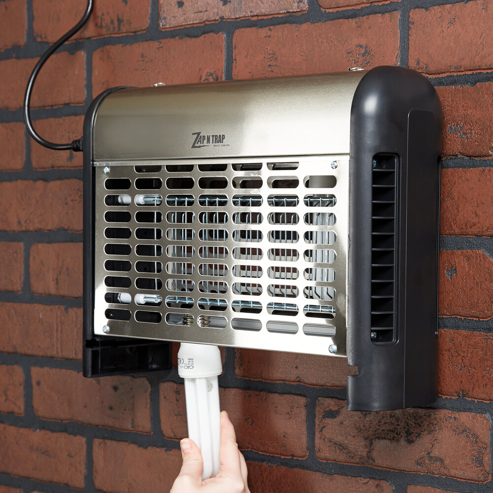 Zap N Trap Stainless Steel Insect Trap / Bug Zapper - 26W