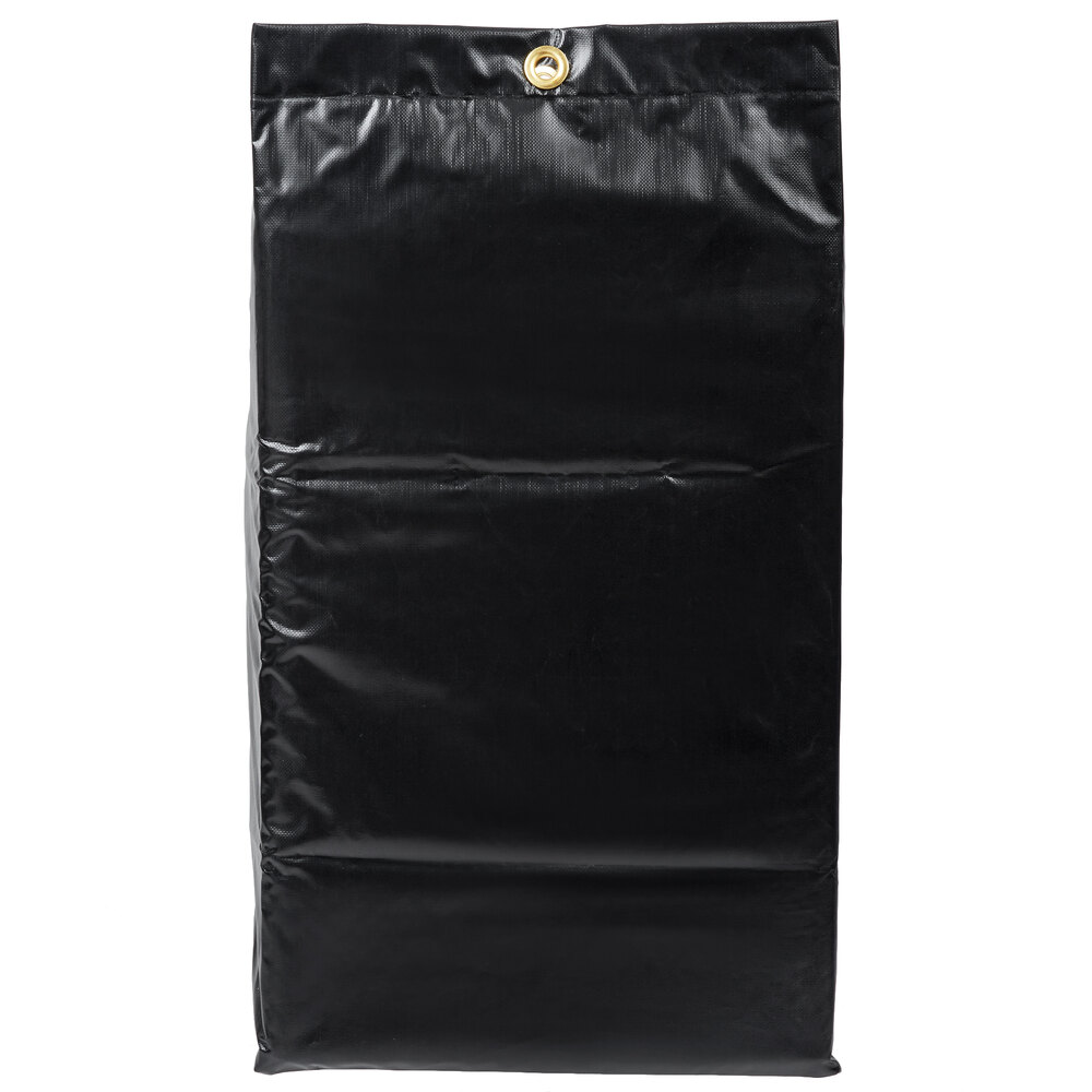 Rubbermaid 1966720 Executive 24 Gallon Black Vinyl Janitor Cart Bag